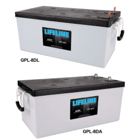 Lifeline 8D AGM 12V Deep Cycle Batteries | Fisheries Supply