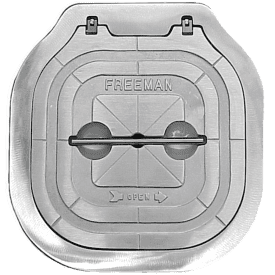Square and Rectangular Hinged Hatches - Freeman Marine | Fisheries Supply