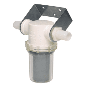 Shurflo Raw Water Strainer - 1/2" with Bracket & Fittings | Fisheries ...