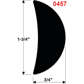 Rigid Vinyl Rub Rail - TACO Marine | Fisheries Supply