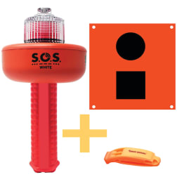 Sirius Signal SOS Distress Lights and Flags | Fisheries Supply