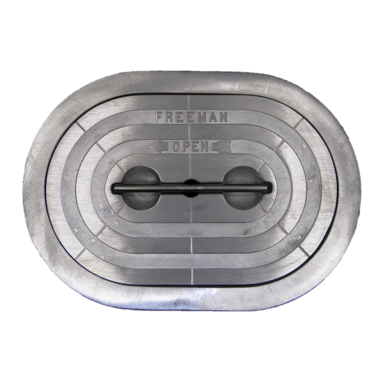 Oval Liftout Hatches - Freeman Marine | Fisheries Supply