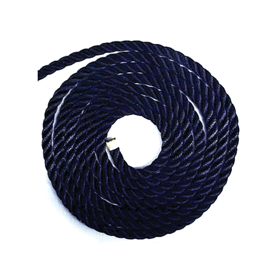 Black 3-Strand Nylon Line - New England Rope | Fisheries Supply