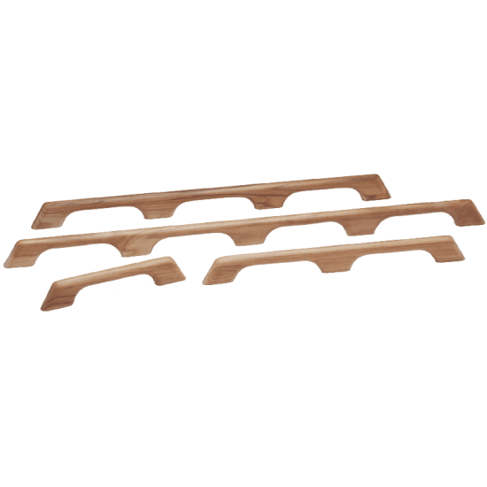 Whitecap Teak Handrails - 13-93" Length | Fisheries Supply