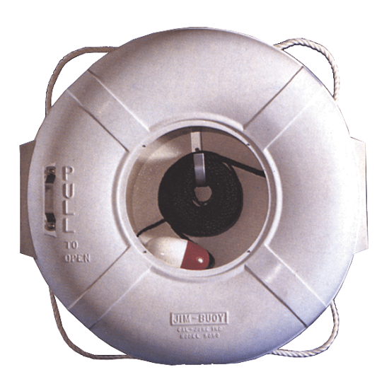 Jim-Buoy Life Ring Cabinet - 5050-W | Fisheries Supply