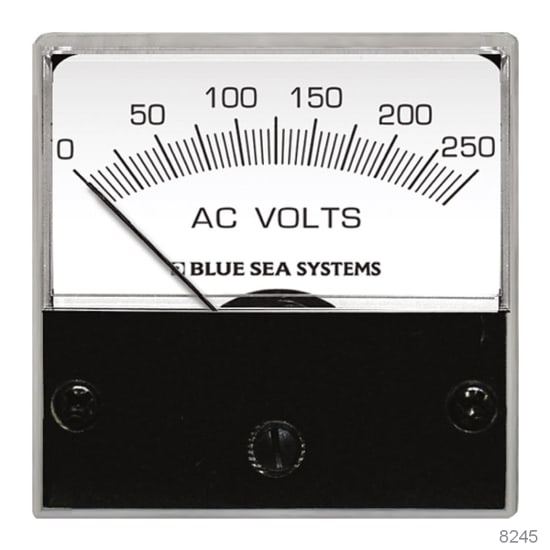 AC Analog Micro Voltmeters - Blue Sea Systems | Fisheries Supply
