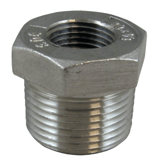 Stainless Steel Hex Bushings - Midland Metals | Fisheries Supply