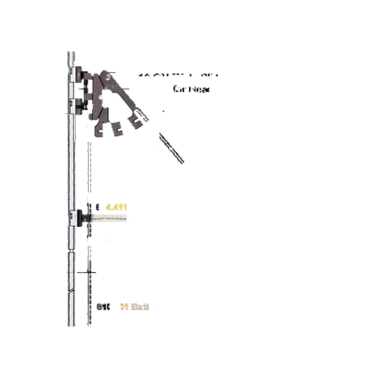 HS Mast Slider System - Size 60 - Antal Marine Hardware | Fisheries Supply