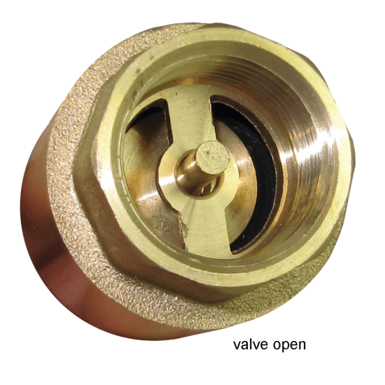 Brass Spring Check Valve - Midland Metals | Fisheries Supply