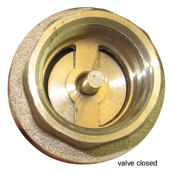 Brass Spring Check Valve - Midland Metals | Fisheries Supply