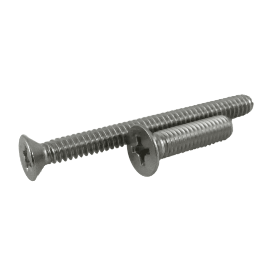 SAE Machine Screw - Flat Head - Phillips - Fasco Fastener | Fisheries ...