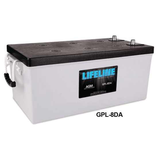 Lifeline 8D AGM 12V Deep Cycle Batteries | Fisheries Supply