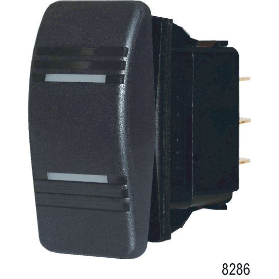 Black Water Resistant Contura Rocker Switches - Blue Sea Systems ...
