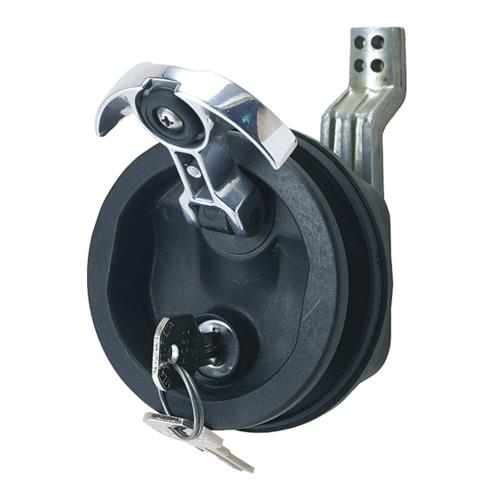 T - Handle Flush Lock & Latch - Perko | Fisheries Supply