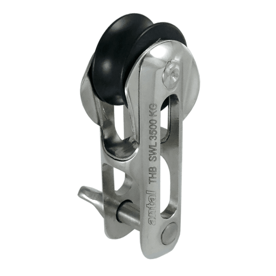 Antal Marine Hardware 39 mm Twin Halyard Block | Fisheries Supply