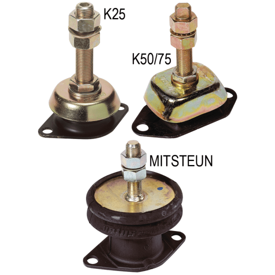 Flexible Engine Mountings - Vetus | Fisheries Supply