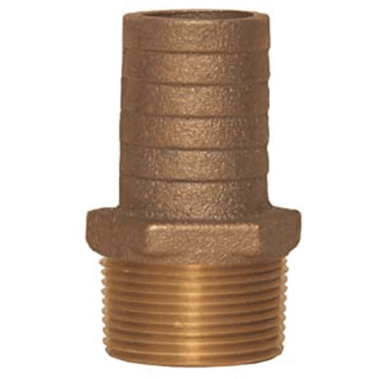 Cast Bronze Pipe to Hose Adapter - Buck Algonquin | Fisheries Supply