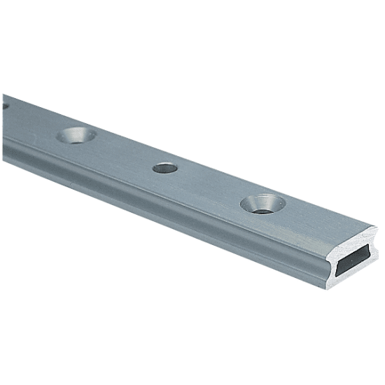 Size 1 Low Profile Track with Plunger Holes - Lewmar | Fisheries Supply