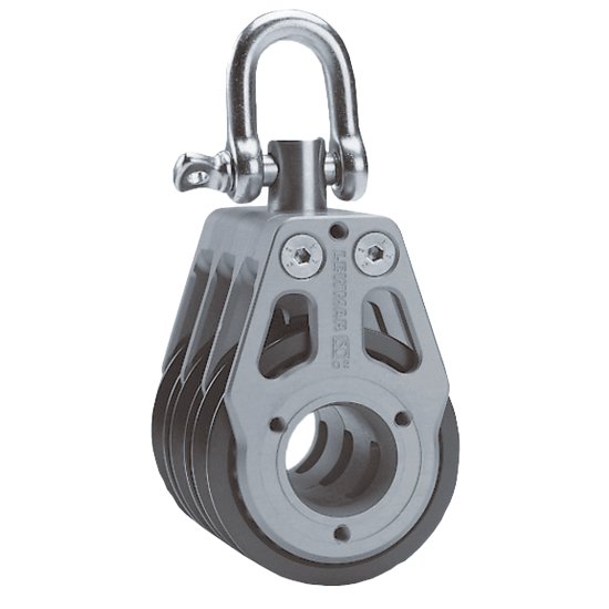 Lewmar 60 mm Racing Triple Block - Swivel | Fisheries Supply