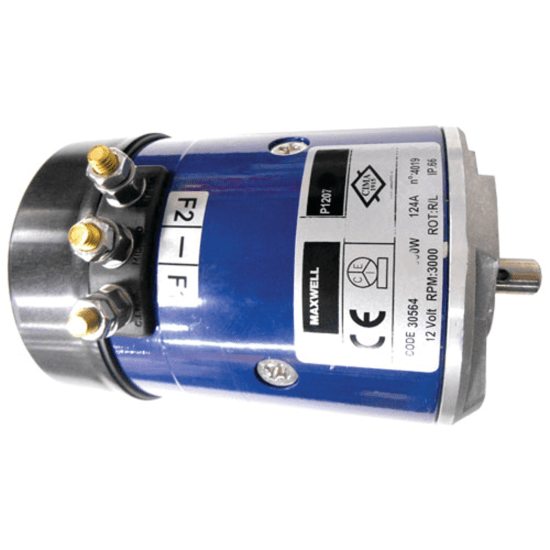 Maxwell Windlass Motor Replacements w/ Mounting Flange | Fisheries Supply