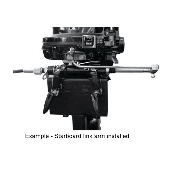 Type R Outboard Steering Linkage Arm Connector - for Mercu