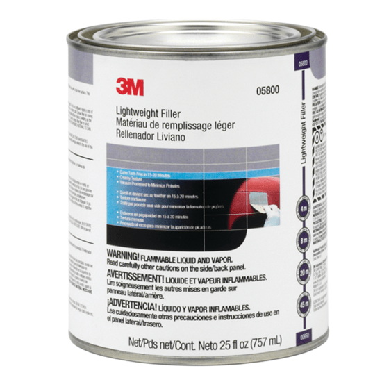 Lightweight Body Filler - 3M | Fisheries Supply