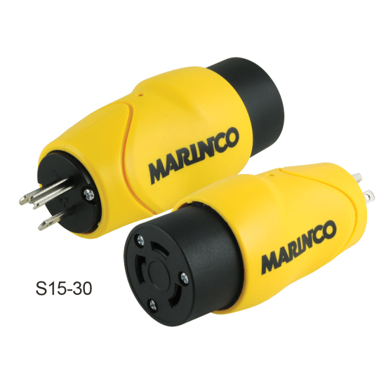 EEL ShorePower-Style Straight Adapters