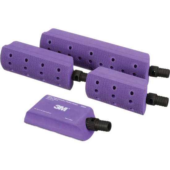 Hookit Dust Extraction Flexible Radius Sanding Blocks - 3M Discontinued ... Hookit Dust Extraction Flexible Radius Sanding Blocks - 3M Discontinued ...