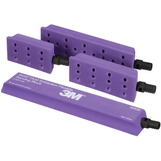 Hookit Dust Extraction Flexible Sanding Blocks Hookit Dust Extraction Flexible Sanding Blocks