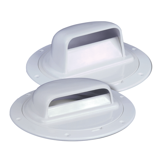 Combination Deck Plate and Clamshell Vent