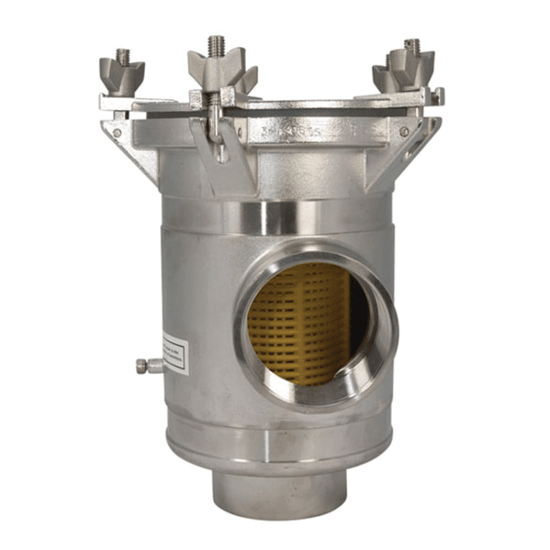 Arctic Stainless Steel Raw Water Strainer - Vertical Female Inlet