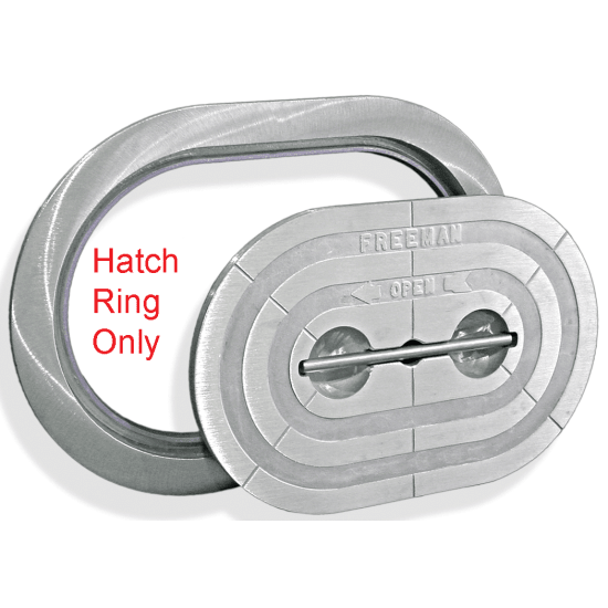 Freeman Rectangle Hatch Rings