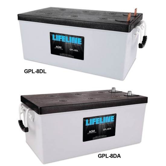 Lifeline 8D AGM 12V Deep Cycle Batteries | Fisheries Supply