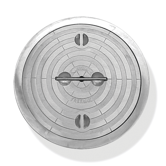 Round Liftout Hatches - Freeman Marine | Fisheries Supply