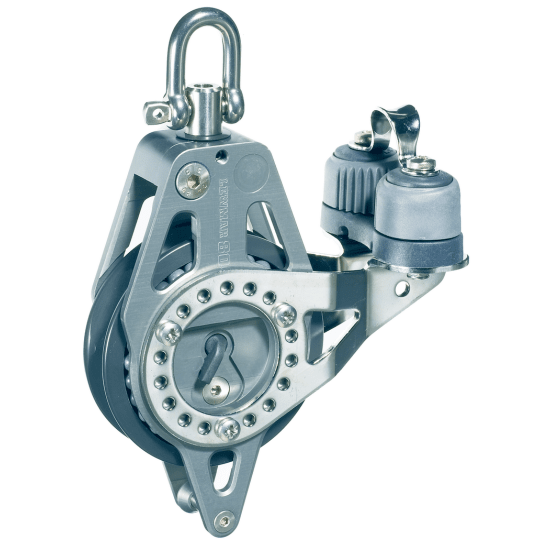 Lewmar 80 mm Racing Ratchet Block - Swivel, Becket, Cam Cleat ...