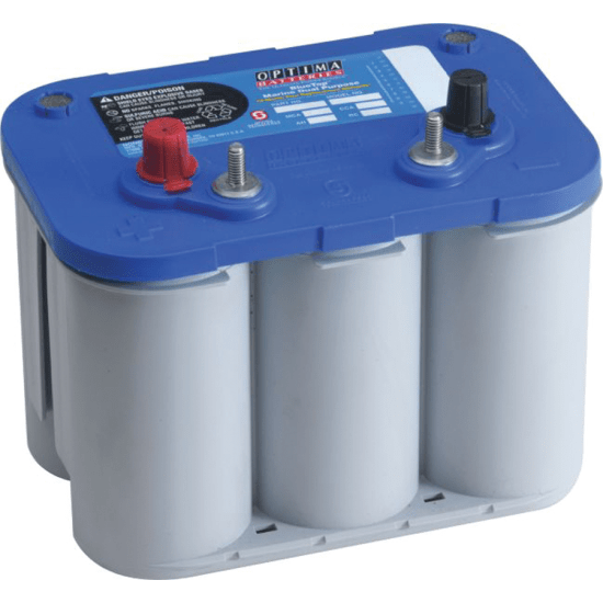 Optima SC34DM - BlueTop Group 34 AGM Battery | Fisheries Supply