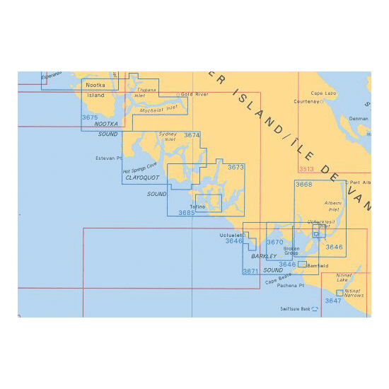 Canadian Charts 3668 | Fisheries Supply
