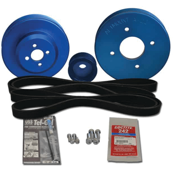 AltMount Serpentine Pulley Conversion Kit for Yanmar Diesel Engines