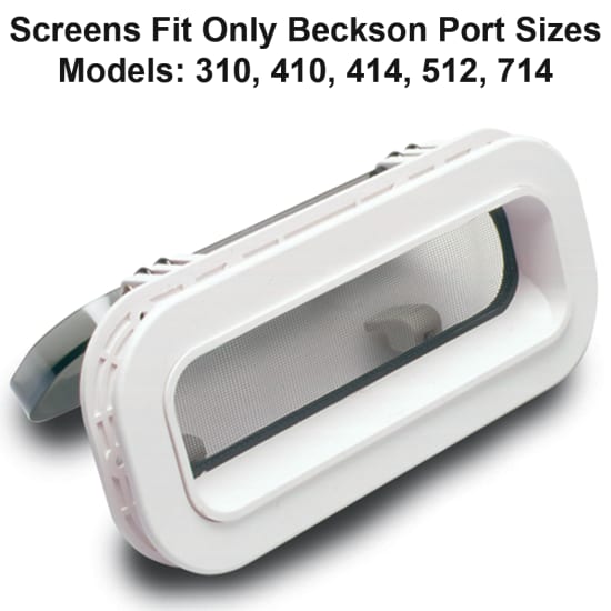 Beckson Porthole & Portlight Screens | Fisheries Supply