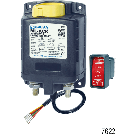 Blue Sea Systems 7622 - ML-ACR Automatic Charging Relay | Fisheries Supply