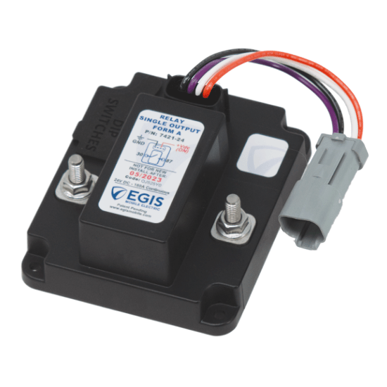 TH Series Sealed Relays - 160 Amp Single Pole