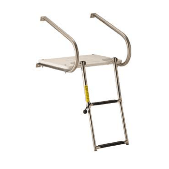 Garelick 19547 Swim Platform & 2-Step Ladder | Fisheries Supply
