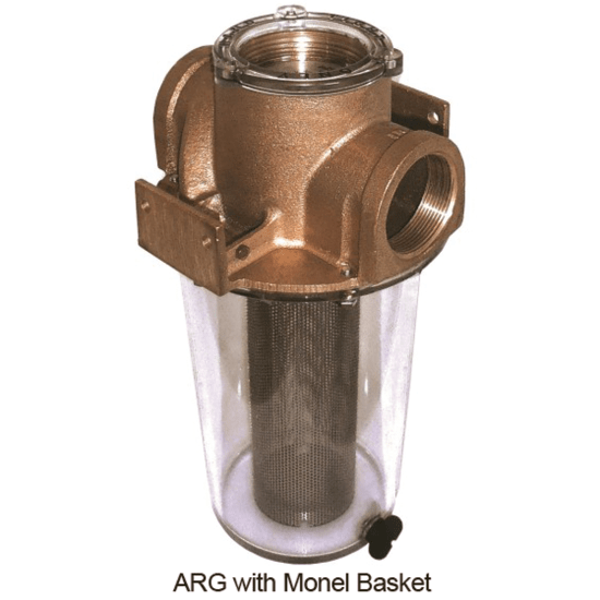 ARG Series Single Raw Water Strainer - Groco | Fisheries Supply