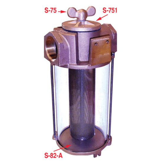 SA Series Service Kits and Replacement Parts - Groco | Fisheries Supply