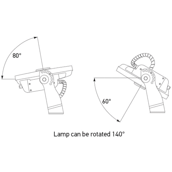 Hella HypaLUME LED Flood Light - AC, Extra Wide | Fisheries Supply