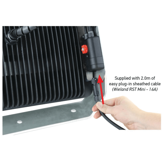 Hella HypaLUME LED Flood Light - AC, Extra Wide | Fisheries Supply