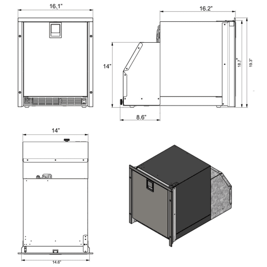 Isotherm 5W08L14IMN000 | Fisheries Supply