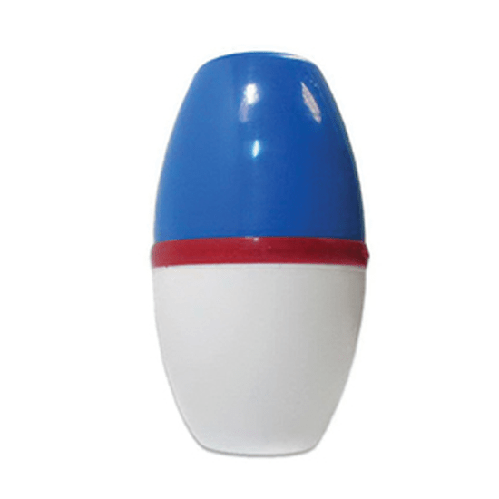 Jim-Buoy Red & White Lok-On-Rope Floats - 1502R | Fisheries Supply