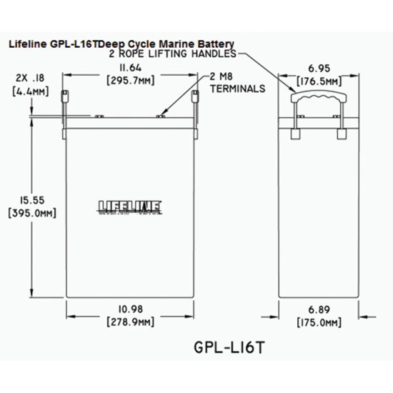 Lifeline GPL-L16T | Fisheries Supply