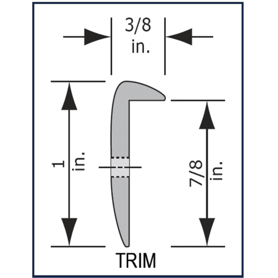 L - Trim - 6 ft. Lengths